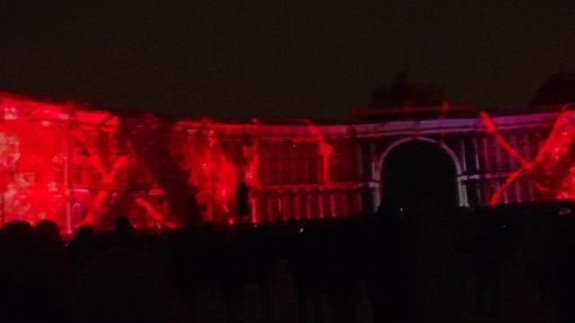 Световое шоу на Дворцовой площади. Декабрь 2023