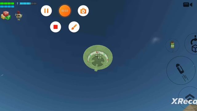 Смотрите летающий тарелька