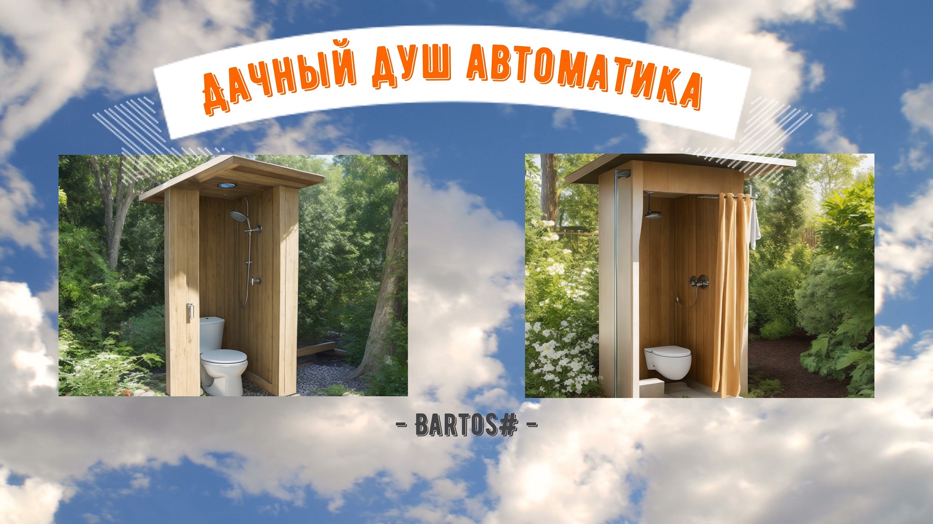 Дачный душ + автоматика.