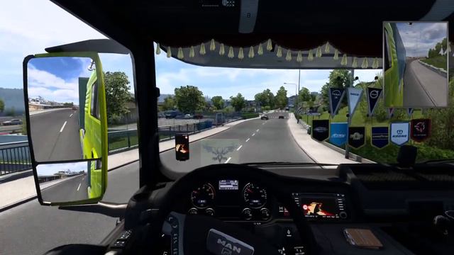 Euro Truck Simulator2 рейс в г. Резекне