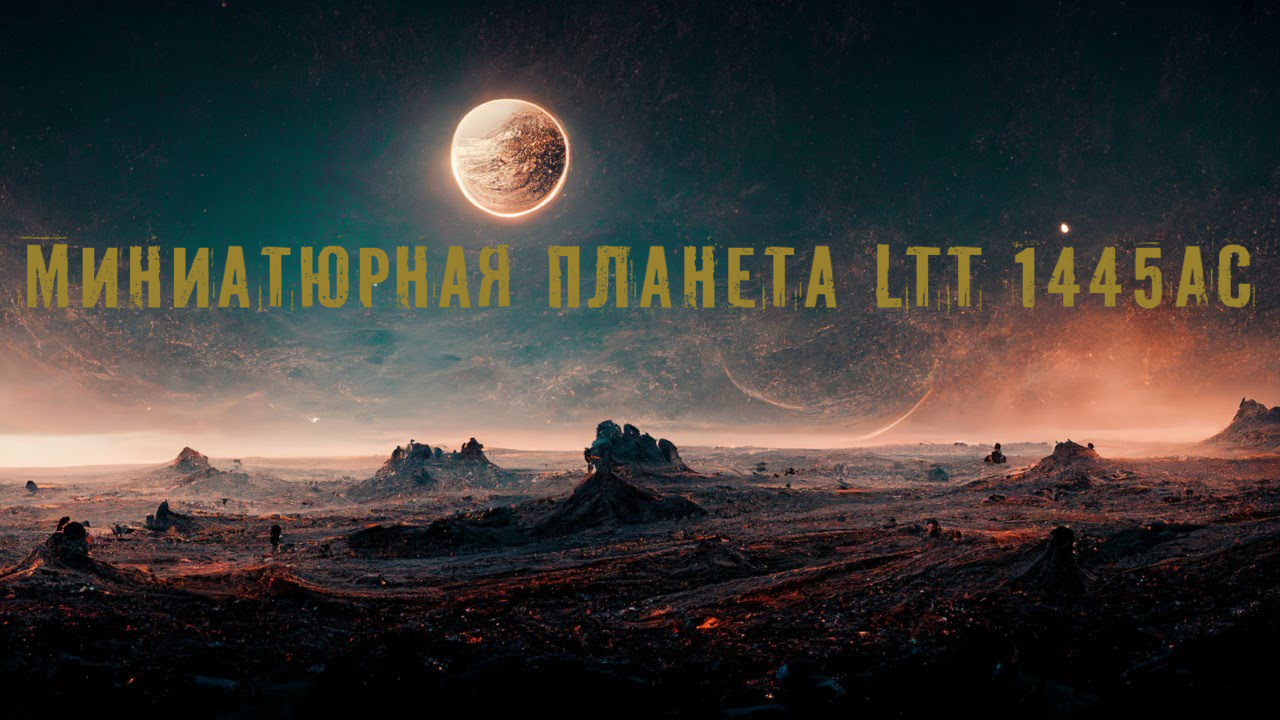 Хаббл измерил миниатюрную планету LTT 1445Ac