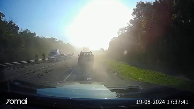 В Аннинском районе ДТП с участием четырех машин.