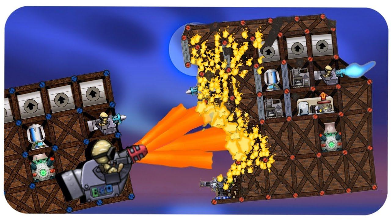 ЖГИ ИХ!!! ЛЕТАЮЩИЕ ФОРТЫ! - Forts / Фортс 4 VS 4 COOP #75