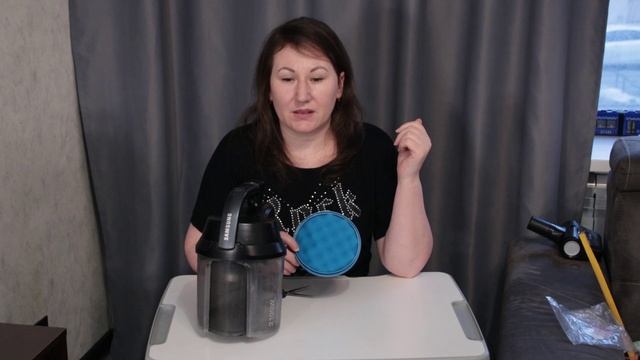 Замена фильтра пылесоса Samsung VC21K5170HG циклон