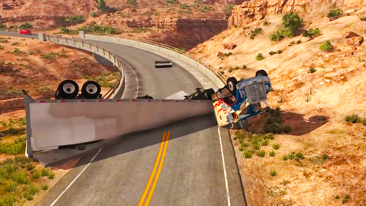 Beamng drive - дорожно-транспортные происшествия 4 | HITGAMEZ