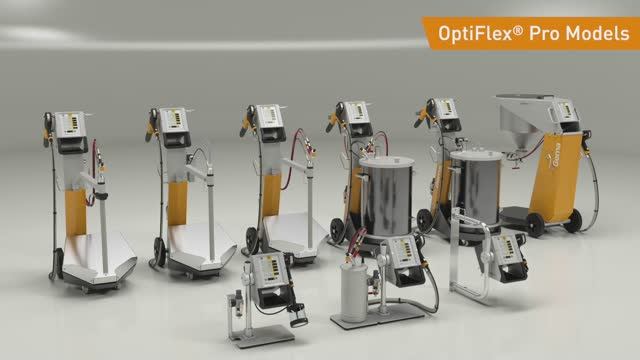 GEMA OPTIFLEX PRO 
Обзор всех моделей Ручная порошковая установка
Оборудование порошковой окраски