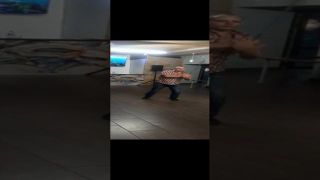 фланкировка на торжестве/празднике. Работа с шашкой.