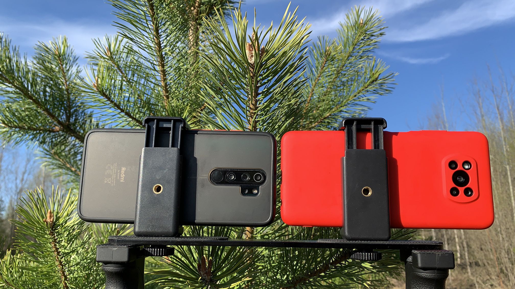 POCO X3 + двойной стаб vs REDMI NOTE 8 PRO 1080/30