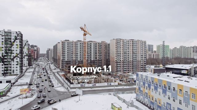 Кудровский парк | Ход строительства. Февраль | ПИК