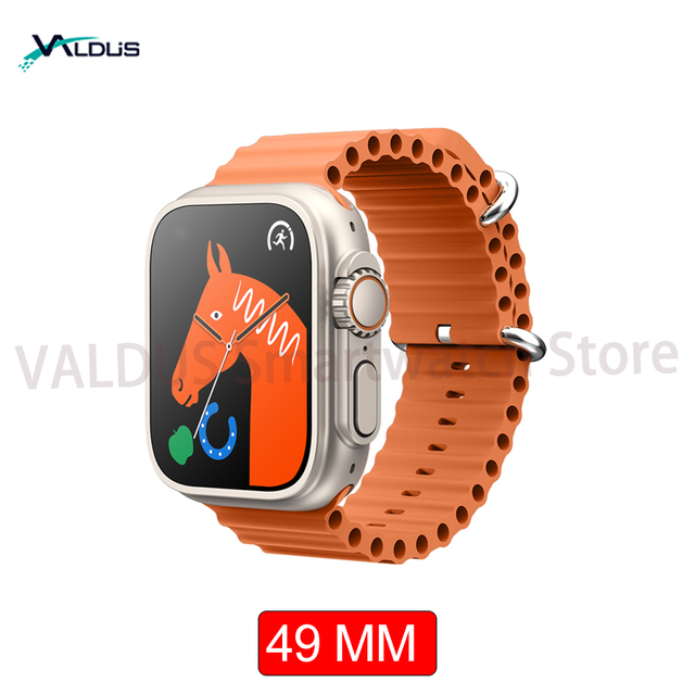 Ультра-умные часы 49 мм для мужчин серии 8 2,05 дюйма HD экран монитор