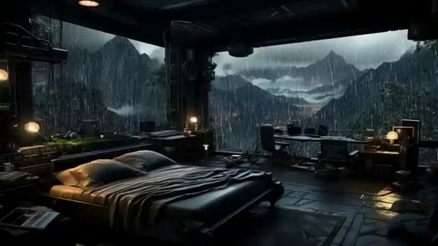 ПОЛЧАСА РЕЛАКС ВЕРАНДА ДОЖДЬ ГОРЫ