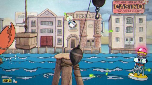 Cuphead (Моменты) - Опасные опоры