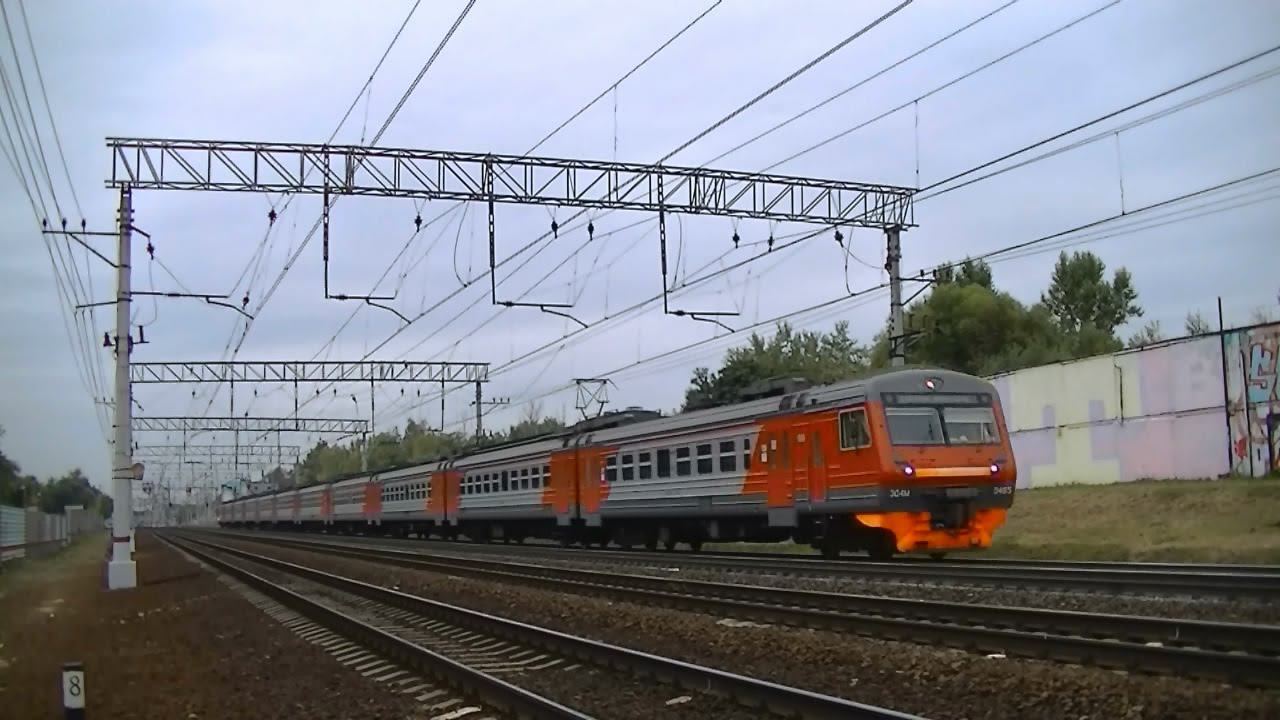 РЖД ЭД4М-0465 Москва-Казанская - Раменское