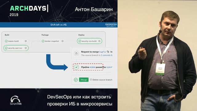 DevSecOps или как встроить проверки ИБ в микросервисы • Антон Башарин