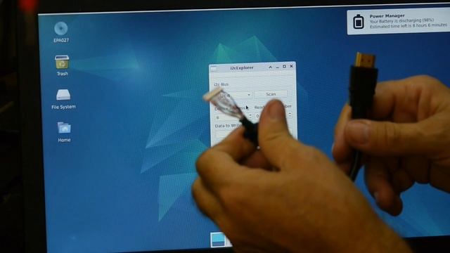 Плавка алюминия - Часть6.4: Автоматический контроль - проверяем соединение по i2c шине