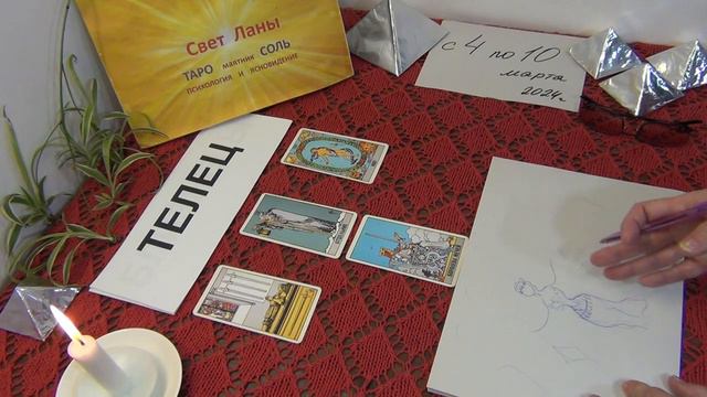 2 - ТЕЛЕЦ - прогноз ТАРО - с  04.03.2024г. по  10.03.2024г. + Послание от Высших Сил.