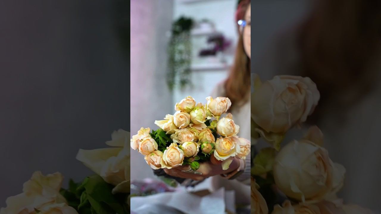 Распаковка кенийской садовой кустовой розы от #Mzurrie. Часть 3-ая. mflowers #цветочныйбизнес