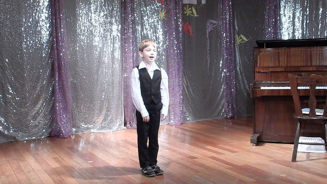 Михаил Васильев 8 лет Лауреат музыкально-поэтического турнира "Венок Эвтерпы"