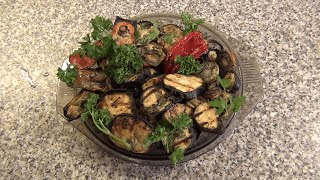 Шампиньоны маринованные на гриле \ Гриль-газ