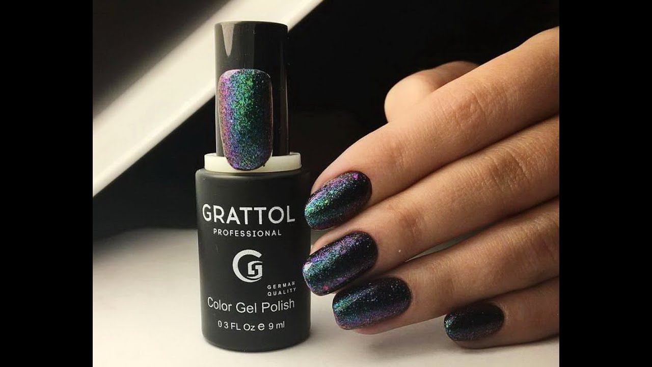 Grattol Color Gel Polish Galaxy Emerald !!! ❤❤❤ Безумный цвет  Втирки отдыхают