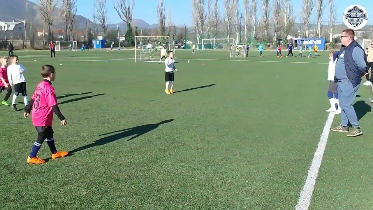 Черноморец - Грушевские Сады 1-ый Тайм (Судак) 21.01.2023.