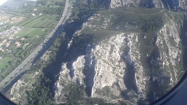 Садимся в аэропорт Марсель Прованс 06.11.2019 г.