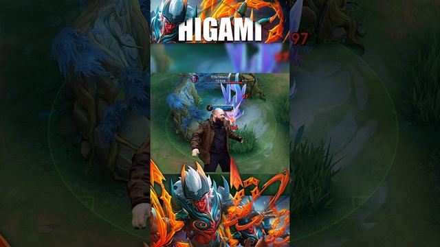 😂Выживало учит играть на Гусе 🪿| HIGAMI_MLBB