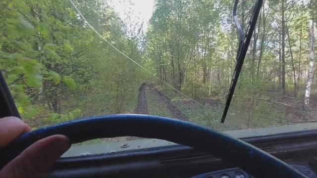 На ГАЗ-66 в лес