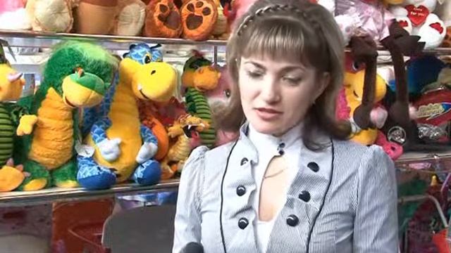 Предприниматель Елена Сидорова помогает дошкольным учреждениям.  Март 2012 год.