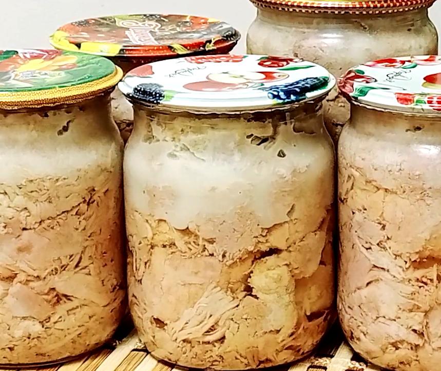 Как готовится вкусная домашняя ТУШЕНКА без духовки (автоклава) САМЫЙ ПРОСТОЙ рецепт тушенки для дома