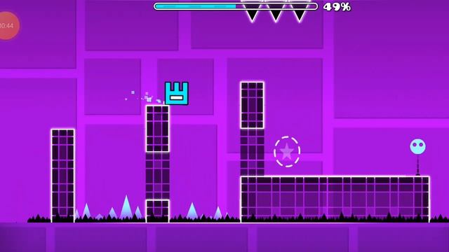 прошел первый уровень геометридэш