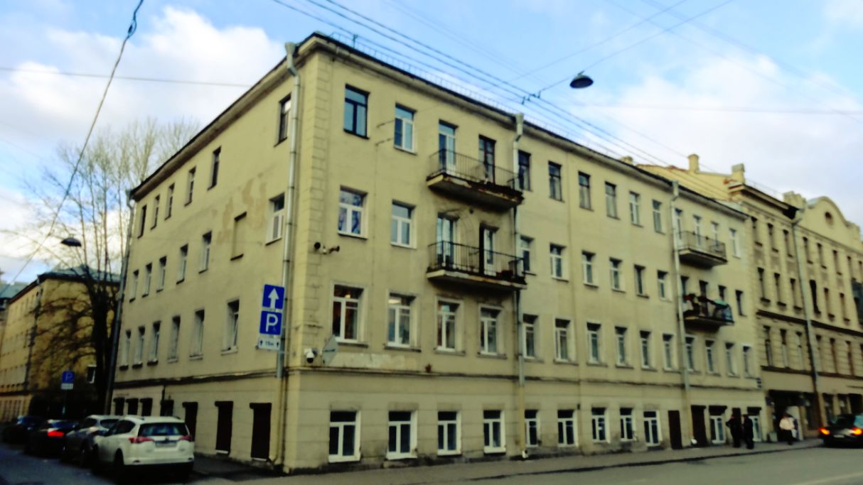 Квартира женитьбы Фёдора Достоевского с Анной. Санкт-Петербург, Вознесенский проспект, дом 29.