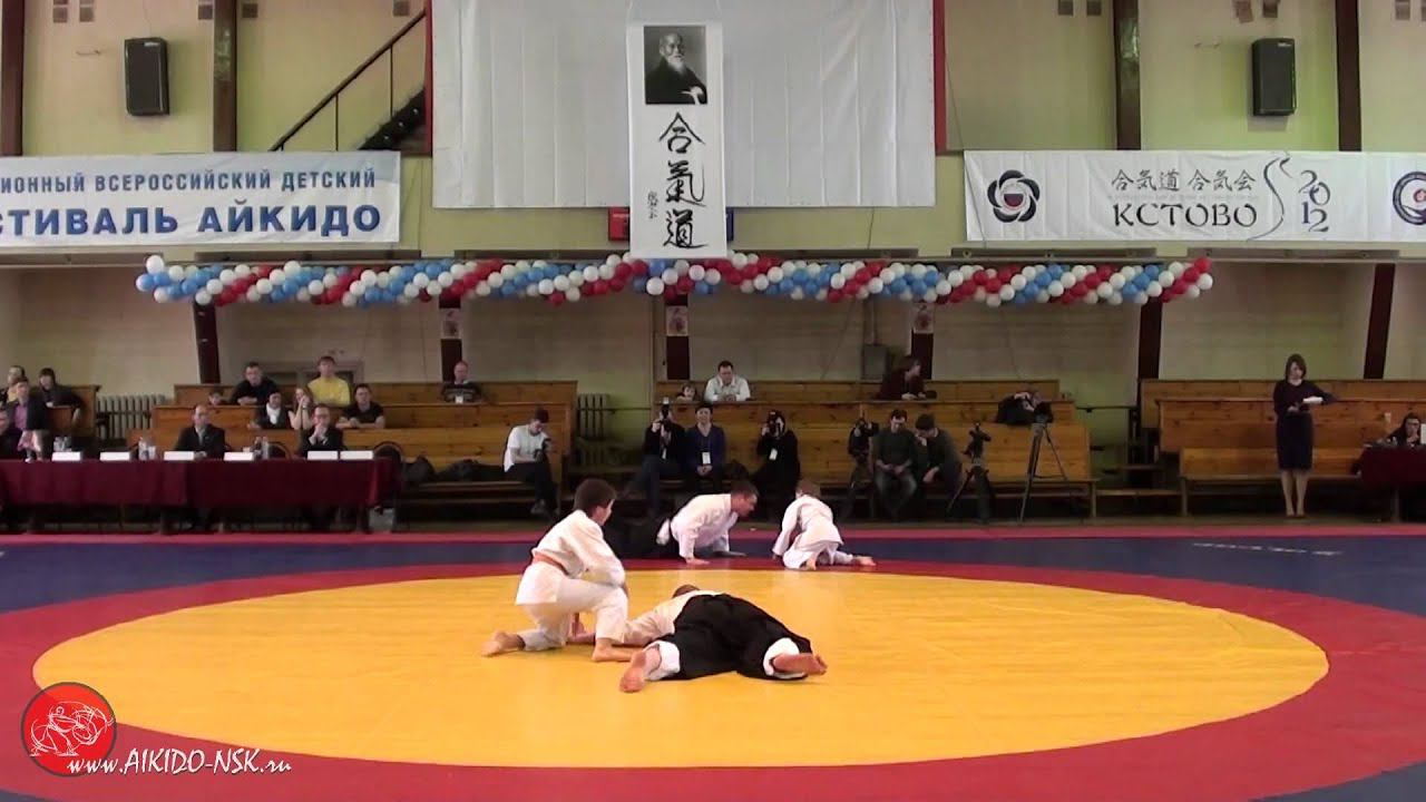 Новосибирск, айкидо, дети в Кстово 2012