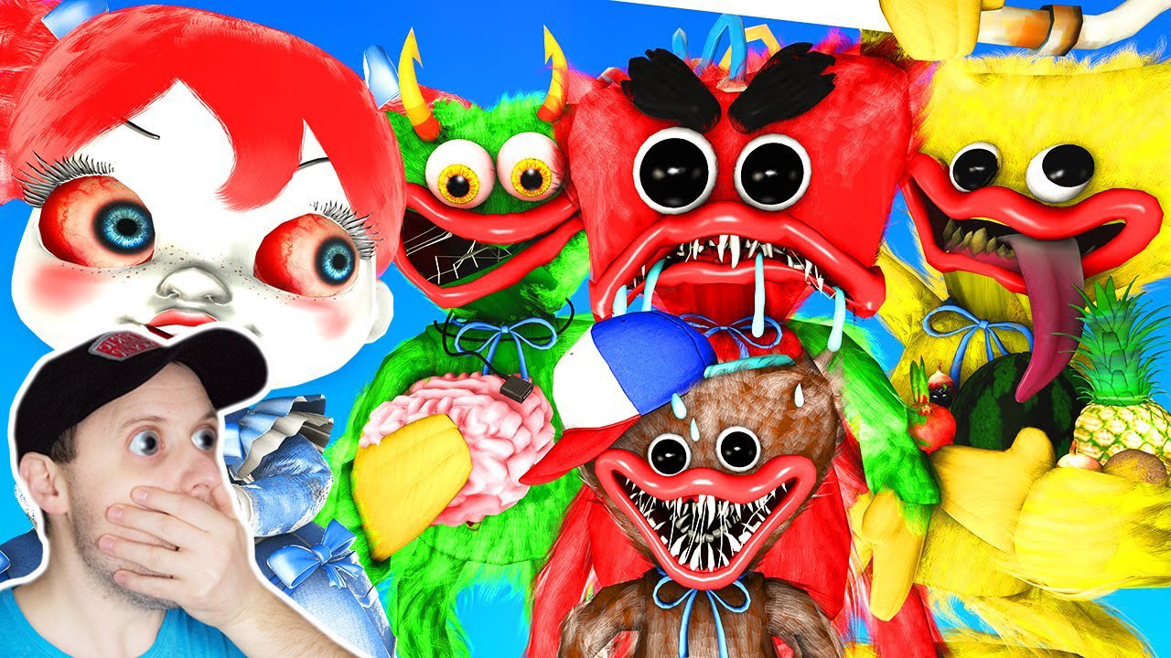 POPPY PLAYTIME в РЕАЛЬНОЙ ЖИЗНИ Реакция.