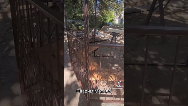 Кованая беседка I Беседка под заказ I Беседка из металла