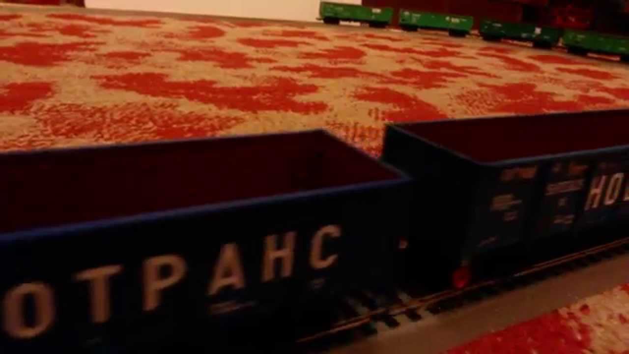 1:87 ЧМЭ2 и вагоны 12-296, 12-296-01