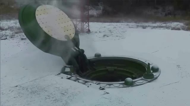 Запуск МБР шахтного базирования 15Ж67 Ярс М