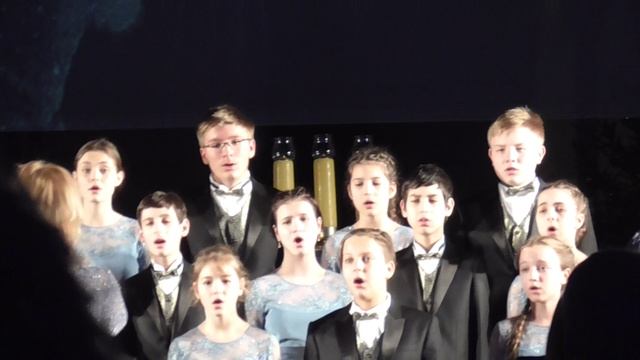 "Святая ночь" фрагмент концерта в католическом соборе на Малой Грузинской в Москве