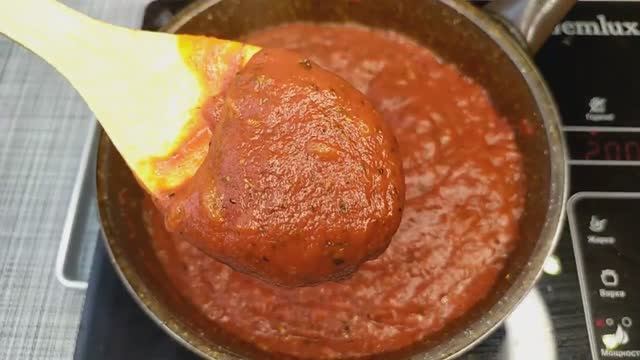 Вкусный СОУС ДЛЯ ПИЦЦЫ из томатной пасты пицца на кефире??