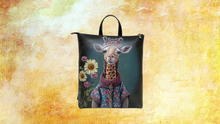 Сумка-рюкзак "Жирафик" Pelle Volare