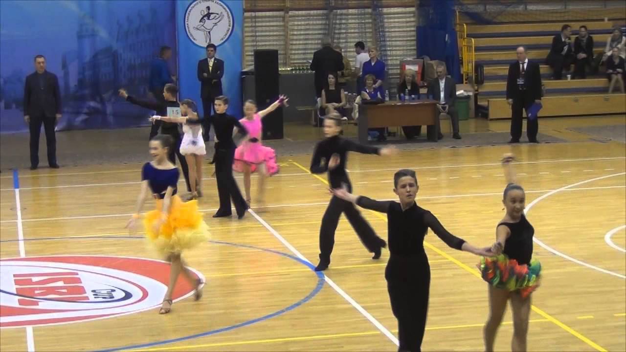 Ча-ча-ча Юниоры - 1 Open  LA