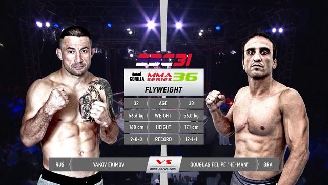 Яков Екимов (Россия) – Дуглас Фелипе (Бразилия)