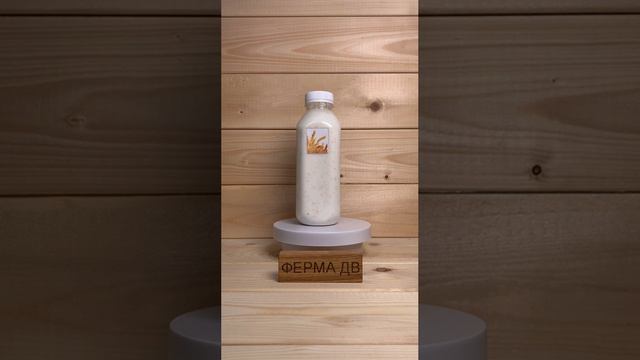 Кефир со злаками из козьего молока