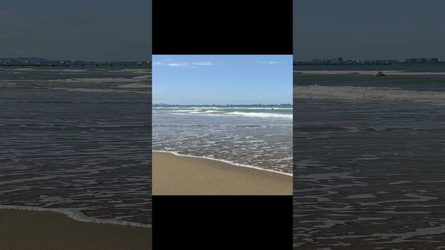 Пляж Джемете,море,погода  (утро 02.07.23.)