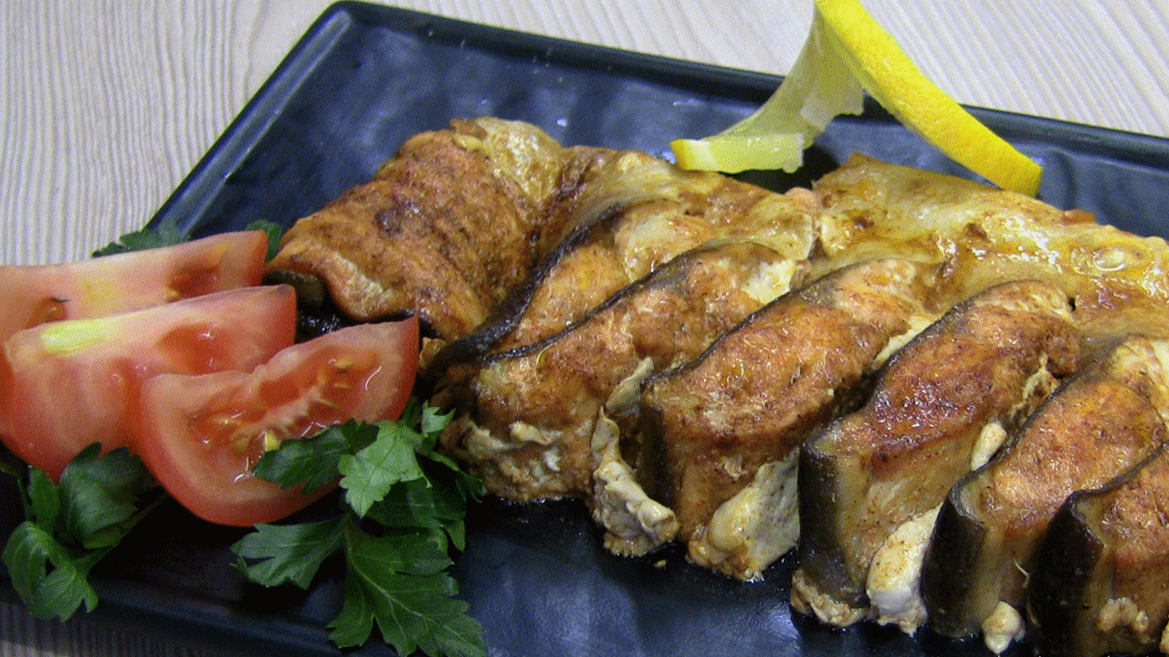 НЕ УСПЕВАЮ ГОТОВИТЬ! Рыба под маринадом. Горбуша в духовке сочная и очень вкусная. #Shorts.mp4