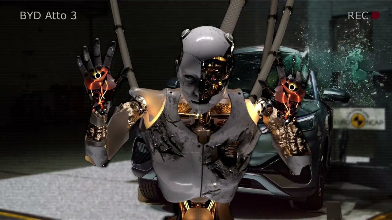 Anyma & Rebūke - Syren /Music video /4K /ANCAP BYD Atto 3