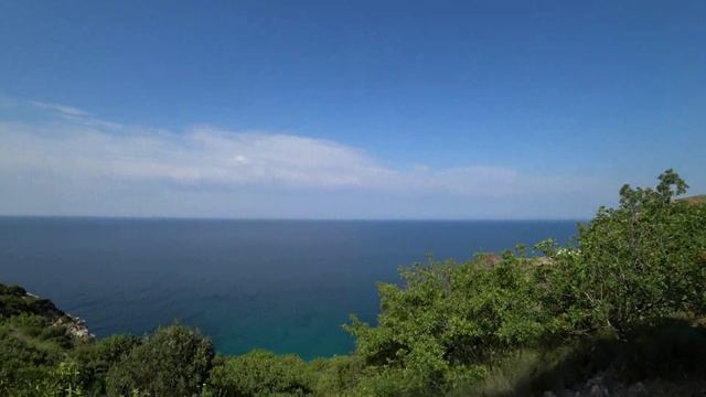 Крым. Фиолент. Дорога к Царскому пляжу и пляжу Патриот.