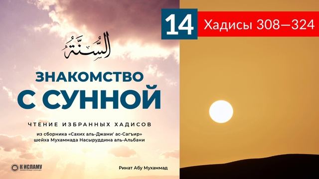 Чтение избранных хадисов. Хадисы 308-324. Ринат Абу Мухаммад