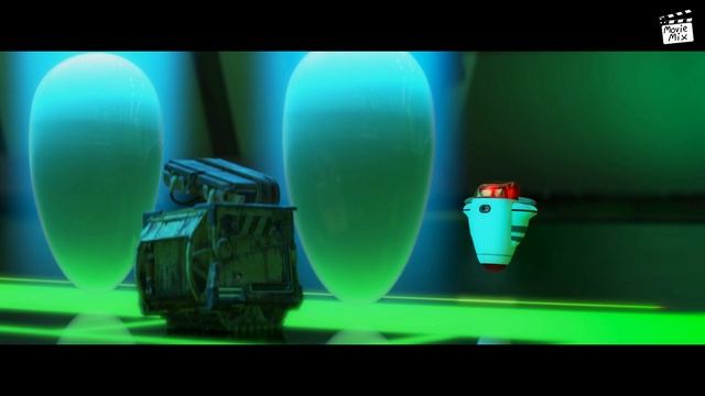 Видео клип на мультфильм #валл-и под музыку VNV Nation - Nova.wmv