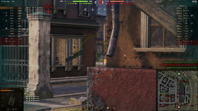 World of Tanks BZ-58 Замес в Энске